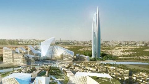 Tour Mohammed VI à Rabat, au Maroc - PHOSPHORIS